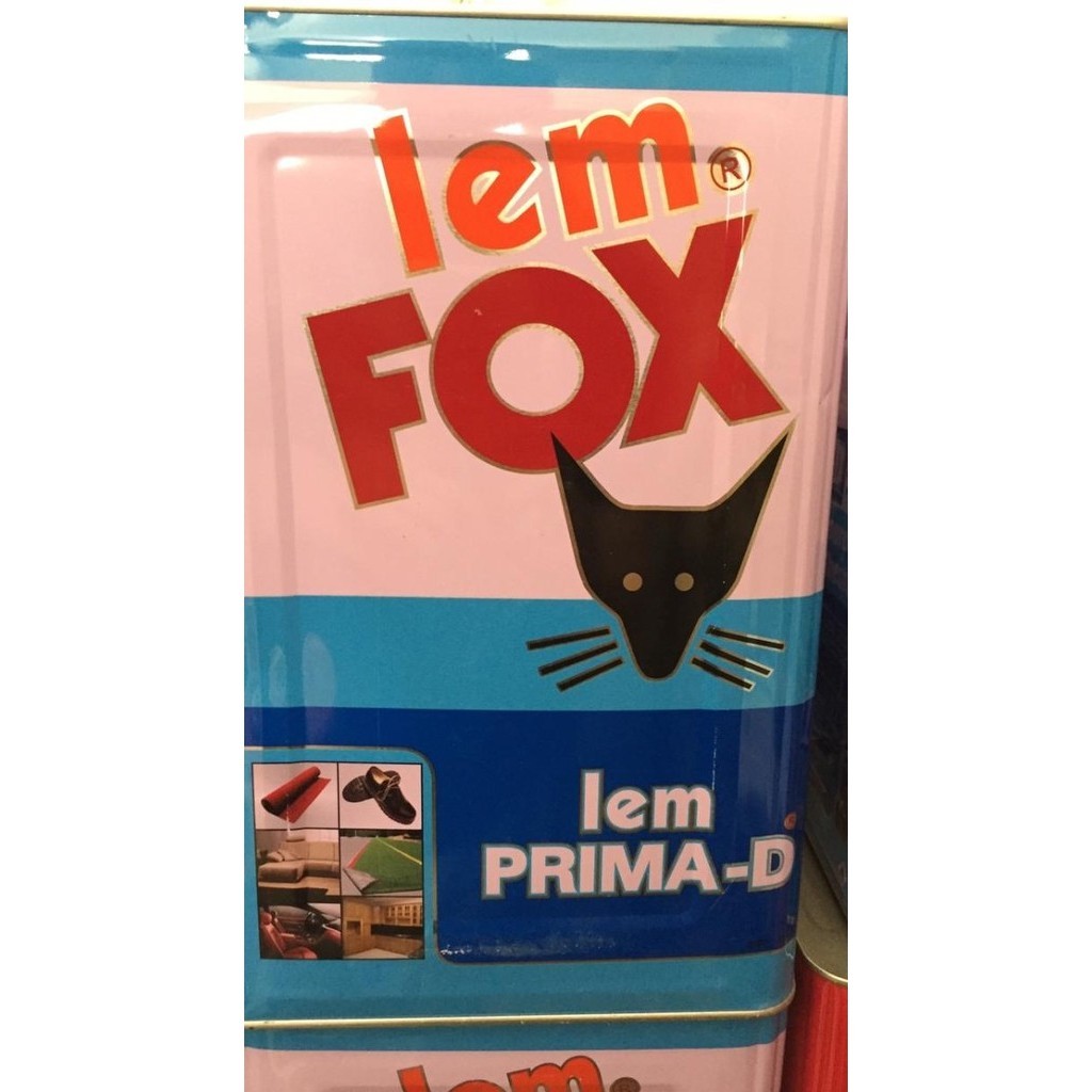 Jual Lem Fox Prima D Blek (isi 14 kg) | Shopee Indonesia
