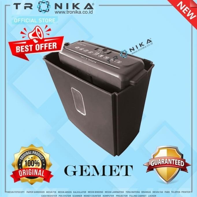 Jual Mesin Penghancur Kertas | Gemet 60A | Original | Garansi Resmi ...