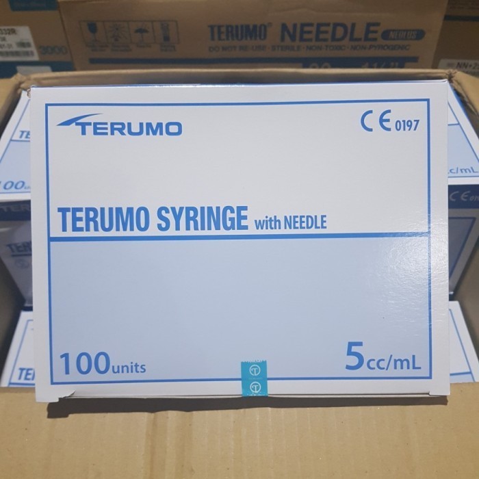Jual Spuit 5cc / Terumo Syringe 5cc / Terumo Syringe 5cc/mL | Shopee ...