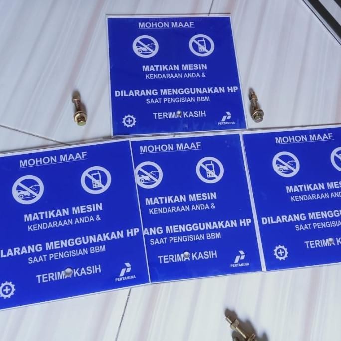 Jual papan rambu spbu | Shopee Indonesia