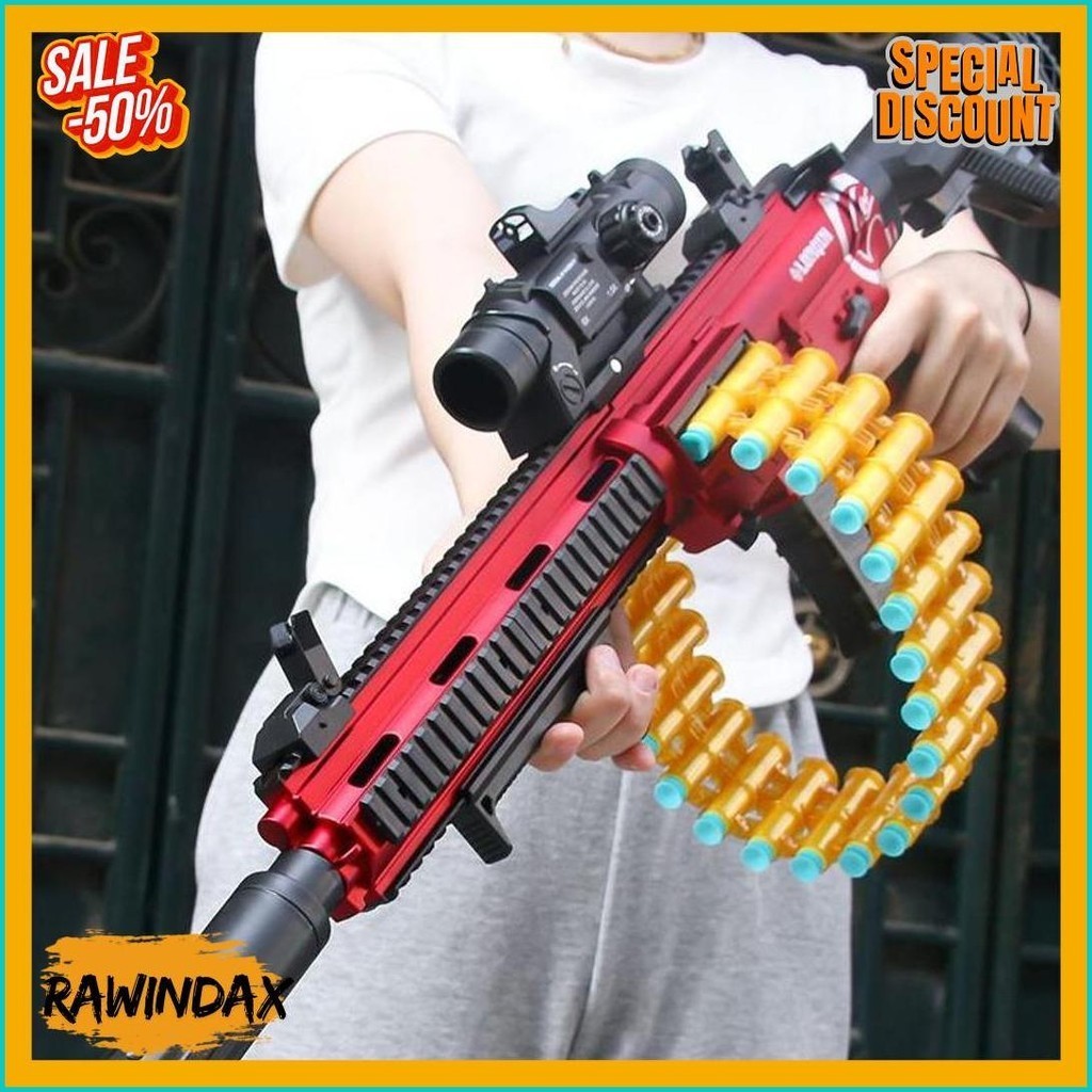 Jual Mainan Anak Toy Gun M416 Assault Rifle Tembakan Eva Soft Bullet ...