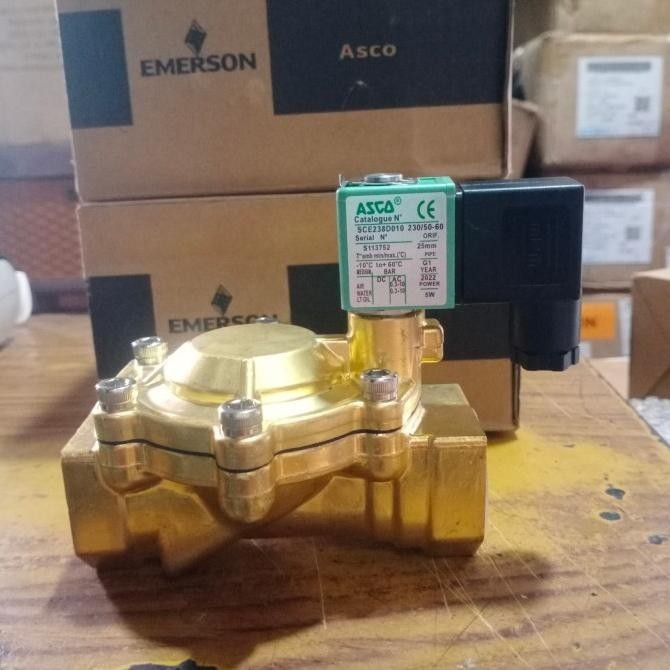 Jual [Best Quality] Selenoid Gas Air Asco 1 Inch Made In Usa | Shopee Indonesia