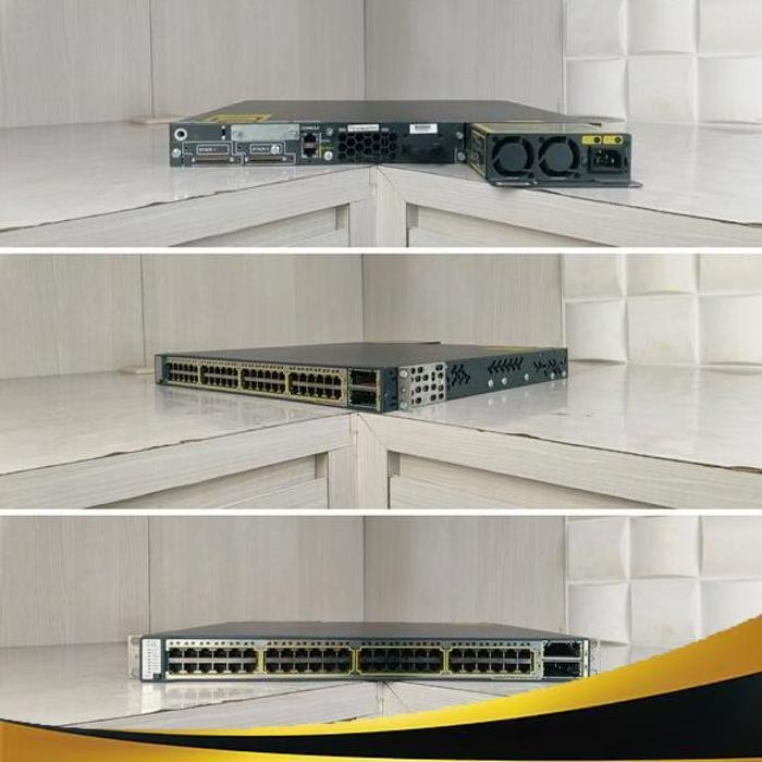 Jual | SCP | SWITCH CISCO CATALYST 3750-E SERIES POE WS-C3750E-48TD-SE ...