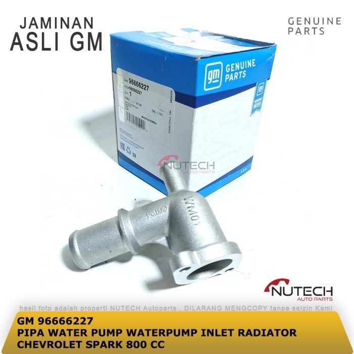 Jual PIPA WATER PUMP WATERPUMP INLET RADIATOR CHEVROLET SPARK 800 ORI ...