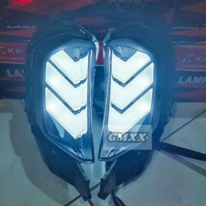 Jual Lampu Sein Sen Depan Led Variasi Motor Yamaha Nmax New 2020-2021 ...