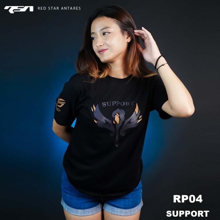 Jual Promo Baju Kaos Role Mobile Legends Support T-Shirt Premium | Shopee Indonesia