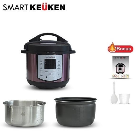 Jual [New] Smart Keuken Multi Cooker 3 In 1 Low Carbo Presto Slow ...