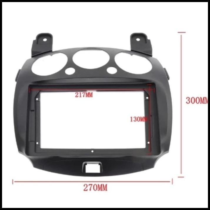 Jual TERBARU FRAME MAZDA 2 UKURAN 9 INCH - FRAME HEAD UNIT ANDROID ...