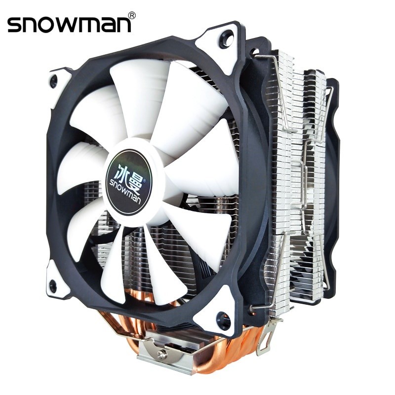 Jual Snowman Cooler 6 Pipa Panas 120mm 4 Pin PWM RGB Untuk Intel LGA ...