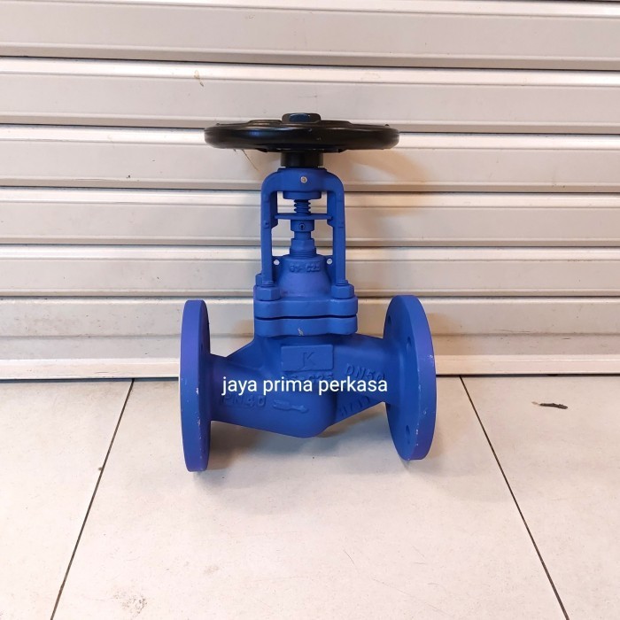 Jual Terbagus Globe Valve 3" Inch Pn40 Dn80 Flange Cast Iron | Shopee ...