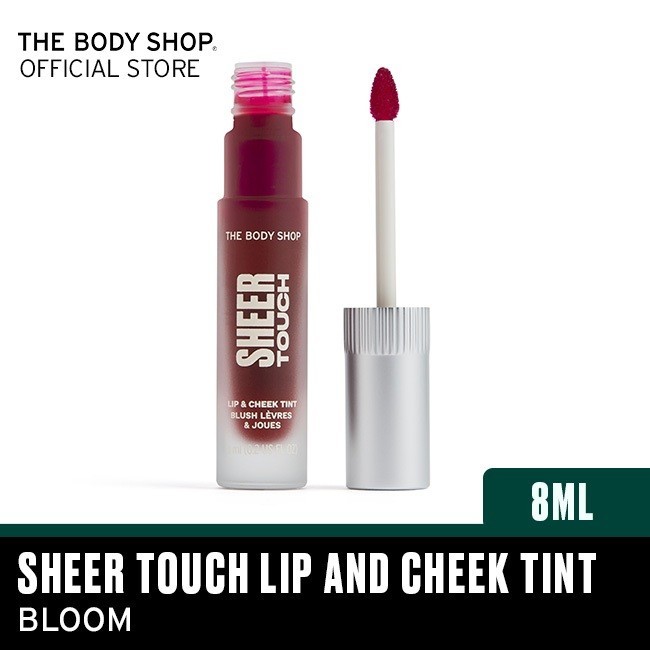 Jual The Body Shop Sheer Touch Lip And Cheek Tint Bloom 8ml | Shopee ...