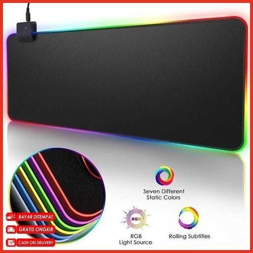 Jual Serba Murah Alas Mouse Gaming Rgb Mouse Pad Gaming Rgb Version ...