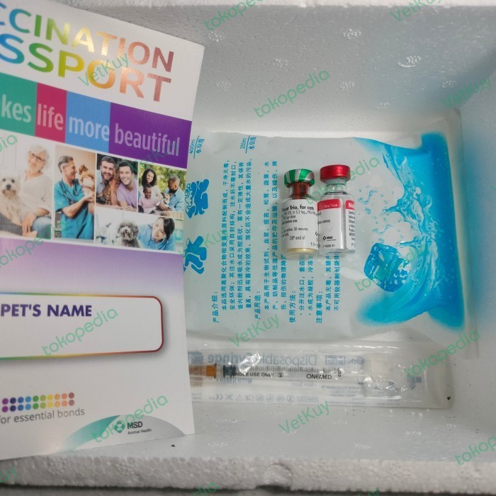 Jual Vaksin Kucing Lengkap Tricat Trio / Cat Vaccine | Shopee Indonesia