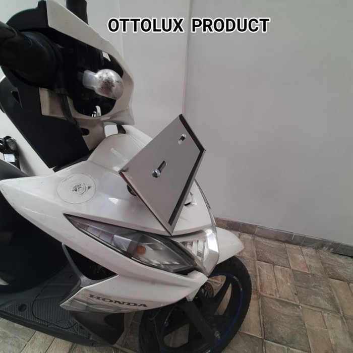 Jual . Tempat Plat Nomor Motor Model Sisip. Kuat. | Shopee Indonesia