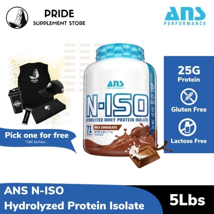 Jual Ans N-Iso Hydrolized Whey Protein Isolate 5 Lb | Shopee Indonesia