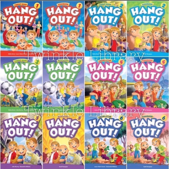 Jual Buku Hang Out! Starter 1 2 3 4 5 6 Student Book & Workbook - Level ...