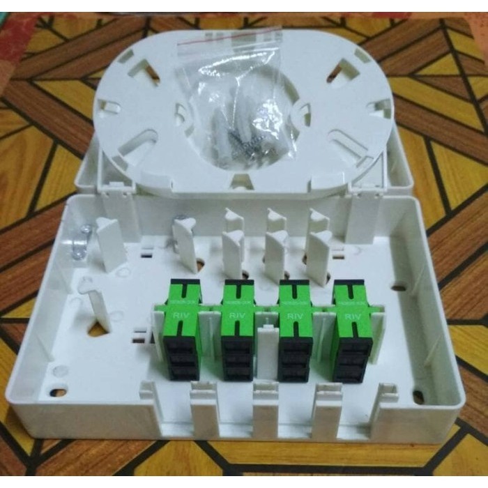 Jual Menarik Roset 12 Core Sc Lengkap Otb 12C Panel Terminal Box Fo ...
