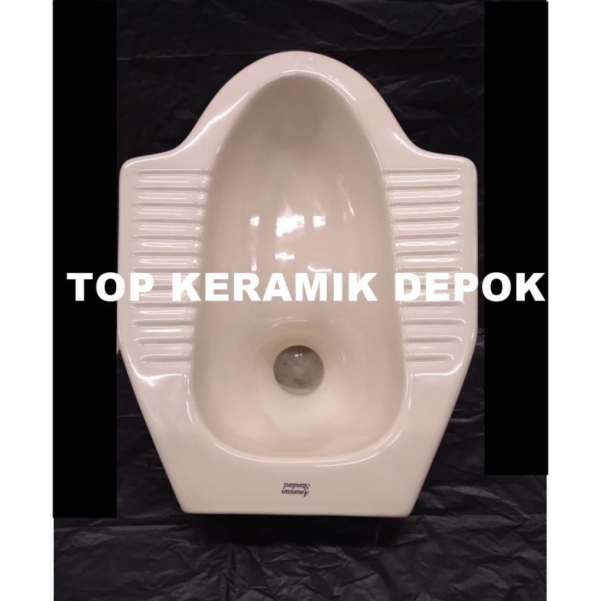 Jual New Kloset Jongkok American Standard Rapi Ex Squat Ivory | Shopee ...