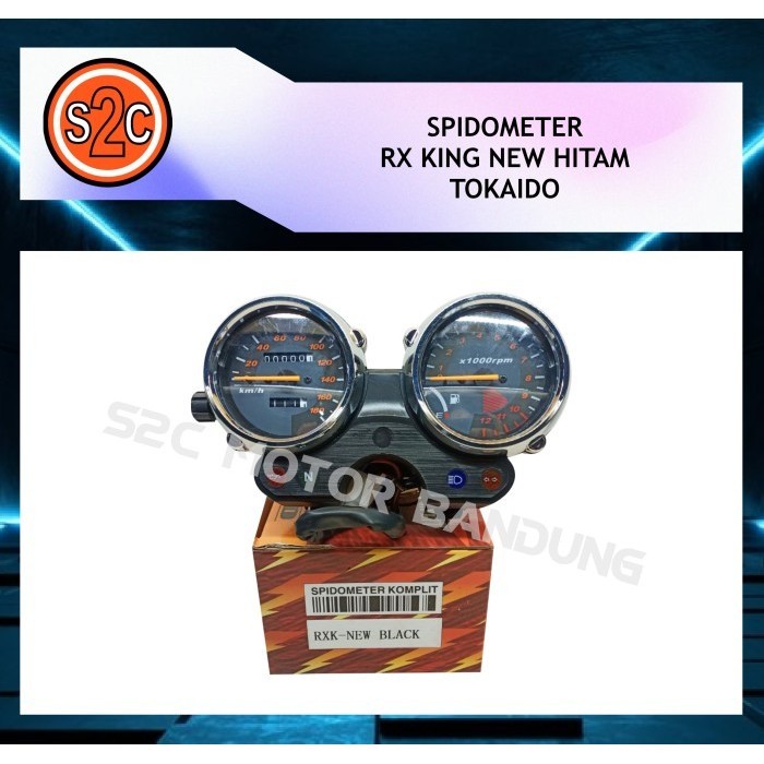 Jual Spidometer Speedometer Kilometer Rxking Rx King New Hitam Tokaido ...