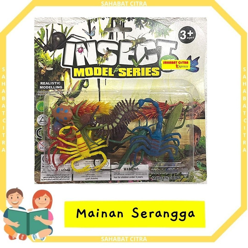 Jual MAINAN MINIATUR SERANGGA INSECT SET | Shopee Indonesia