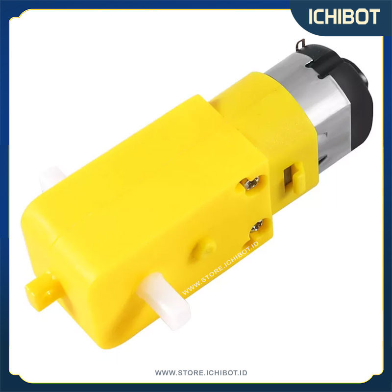 Jual Motor DC Gearbox Kuning 1:48 3-6V - single axis | Shopee Indonesia