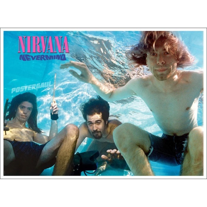 Jual Poster Medium Nirvana : Nevermind #Fjp238 - Ukuran 47 X 65 Cm | Shopee Indonesia
