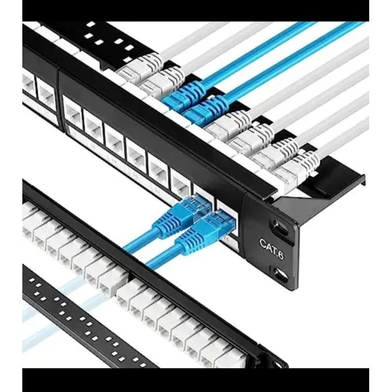 Jual commscope patch panel cat 6 K02 | Shopee Indonesia