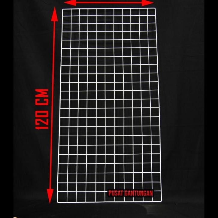 Jual Jaring Ram Dinding 60X120 Cm | Gantungan Kawat Hook Tp | Shopee ...