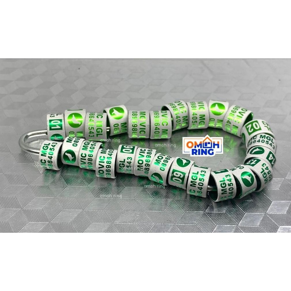 Jual Ring Burung Edisi 10 Biji "Khusus Merpati Dewasa" - Pilihan Model ...