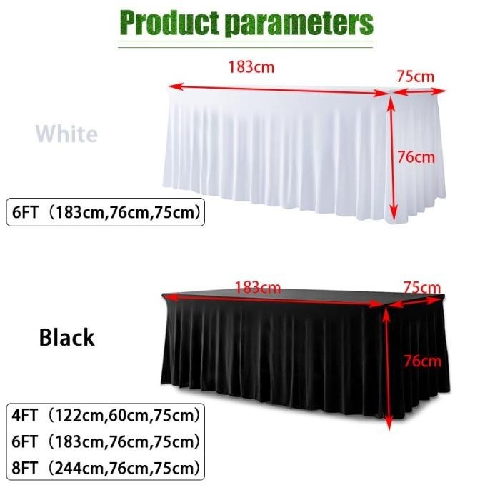 Jual Premium Table Skirt Skirting Panggung Rok Meja Skirting Meja ...
