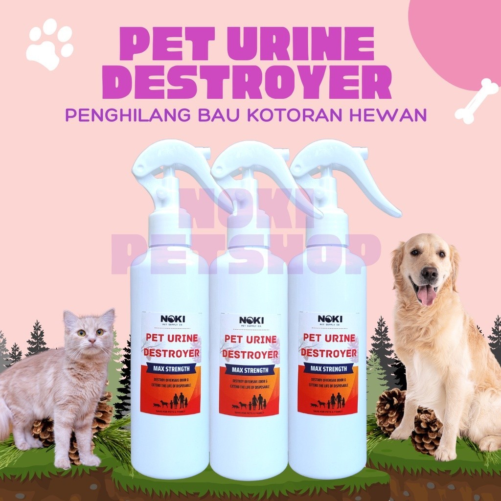 Jual [GROSIR] PENGHILANG BAU KOTORAN HEWAN KUCING DAN ANJING 250ML ...