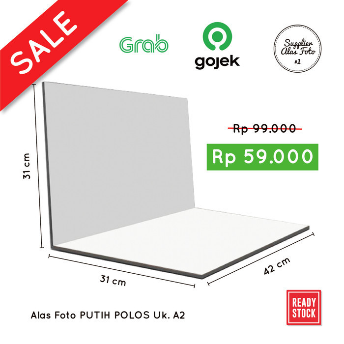 Jual Alas foto lipat / SUPERSALE SAF waterproof ukuran A2 motif putih ...