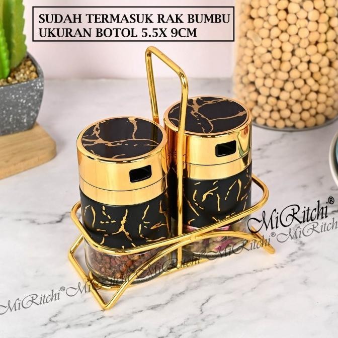 Jual GrantGrand Tempat Botol Bumbu Set Dapur Kitchen Season Jar ...