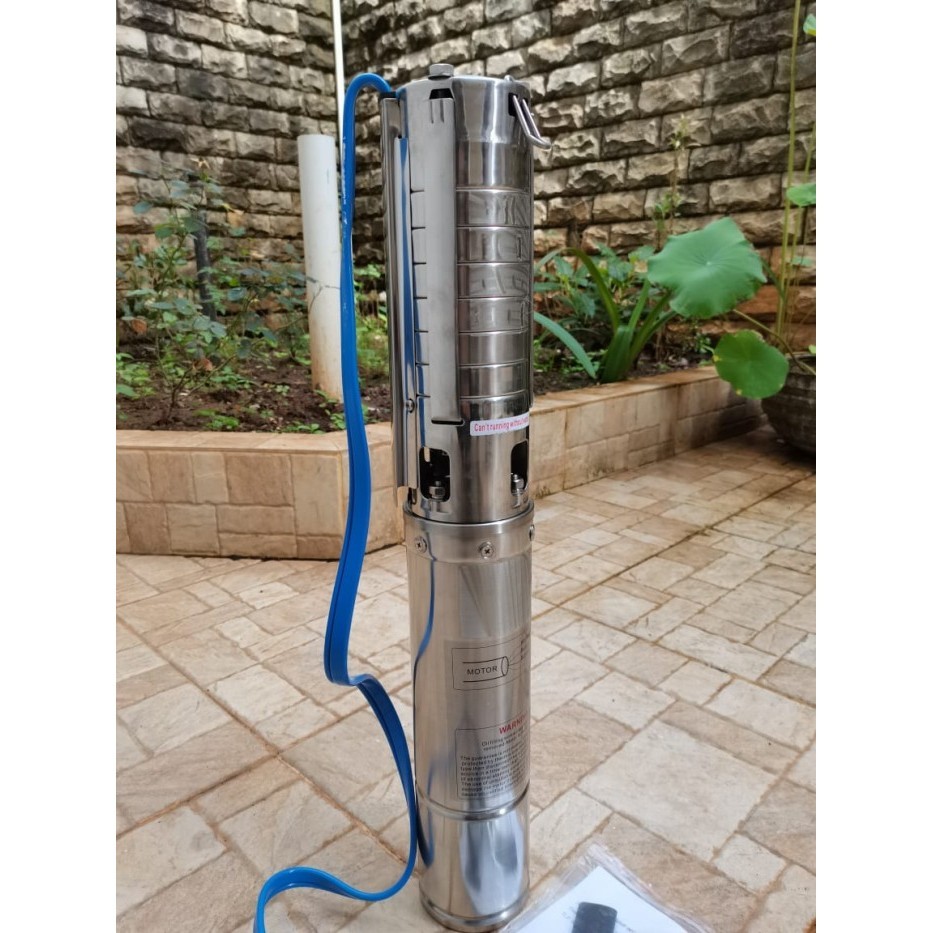 Jual Pompa Satelit Submersible Pump 0.5Hp Casing Pipa 4Inch Kipas Stainless | Shopee Indonesia