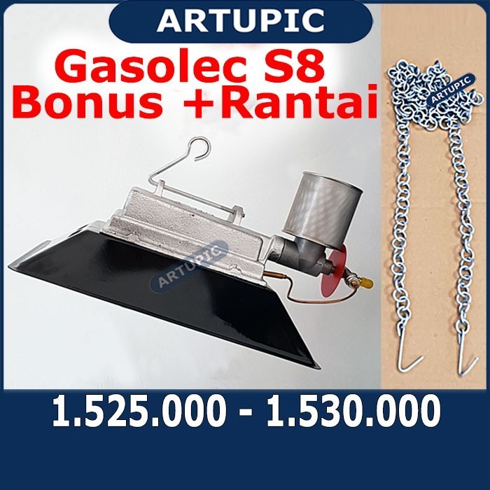 Jual Gasolec S8 Infrared Brooder Heater Pemanas Kandang Ayam Unggas ...