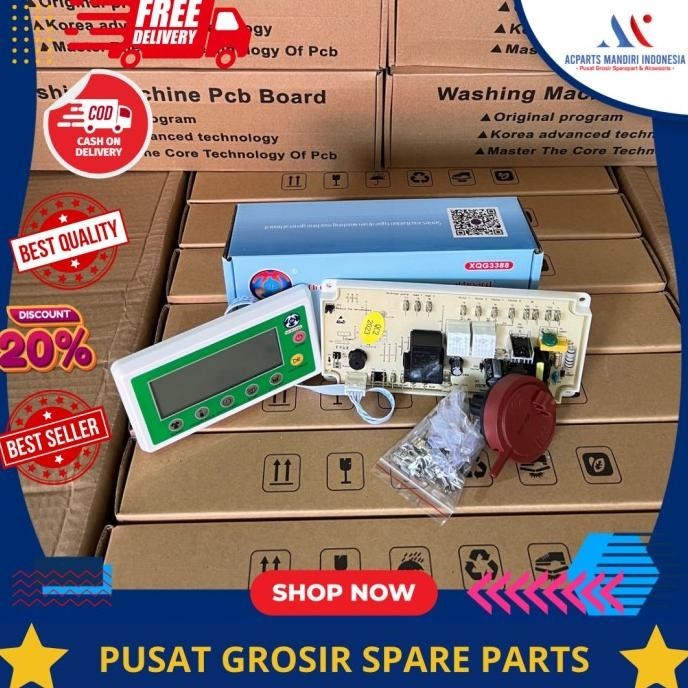 Jual Modul Pcb Mesin Cuci Multi Universal Front Loading Ym800 Restock ...