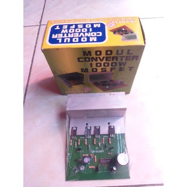 Jual Kit Modul Power Inverter Dc 12V/24V To Ac 220V Max 1000W | Shopee ...