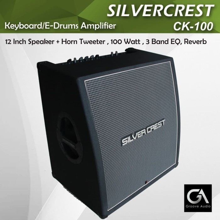 Jual Ampli Silvercrest Ck100 Amplifier Keyboard Ck 100 Speaker E Drum ...