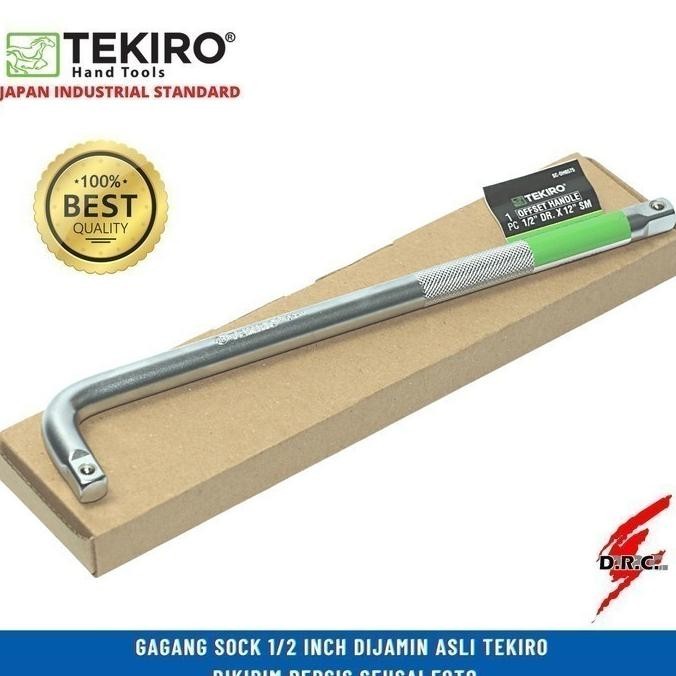 Jual Tekiro Gagang Sok L 1/2"X12" Offset Handle Stang Kunci Sock Shock ...