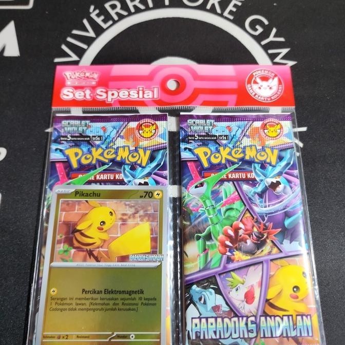 Jual INDOMARET PARADOKS ANDALAN (PIKACHU) KARTU TCG POKEMON INDONESIA MURAH | Shopee Indonesia