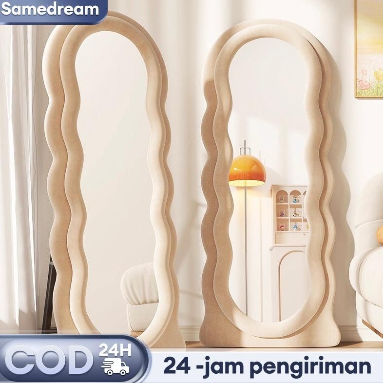 Jual Standing Mirror Cermin Full Body Minimalis Wall Mirror Cermin ...