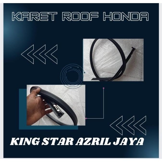 Jual Karet Atap Mobil /List Atap Mobil/Karet Roof/List Moulding Honda ...