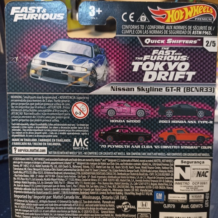 Jual Ane Hot Wheels Premium Fast And Furious Diecast Mobil Nissan ...