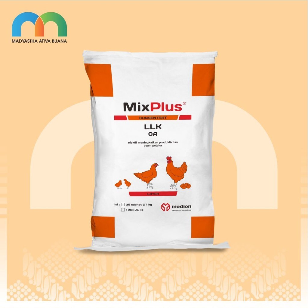 Jual Mix Plus LLK0A 25K Medion Premiks Ayam | Shopee Indonesia
