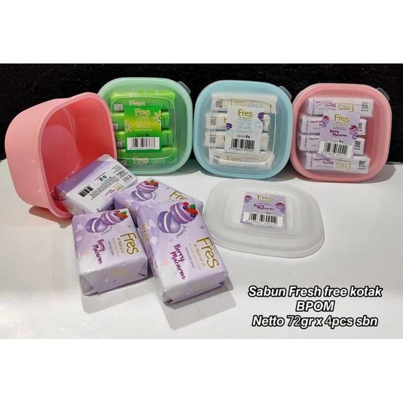 Jual sabun fres free box (isi 4 pcs) | Shopee Indonesia