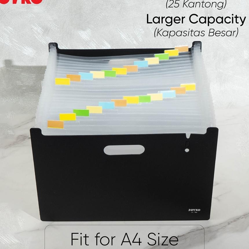 Jual Joyko Expanding File A4 25 Poets Organizer / Map Harmonika Joyko ...