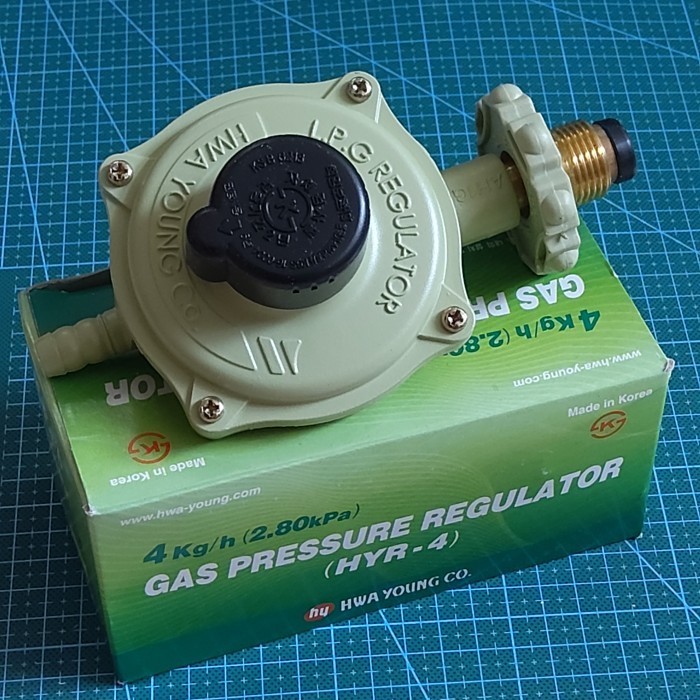 Jual Regulator Lpg 50 Kg Low Pressure Hwa Young Hyr-4 | Shopee Indonesia
