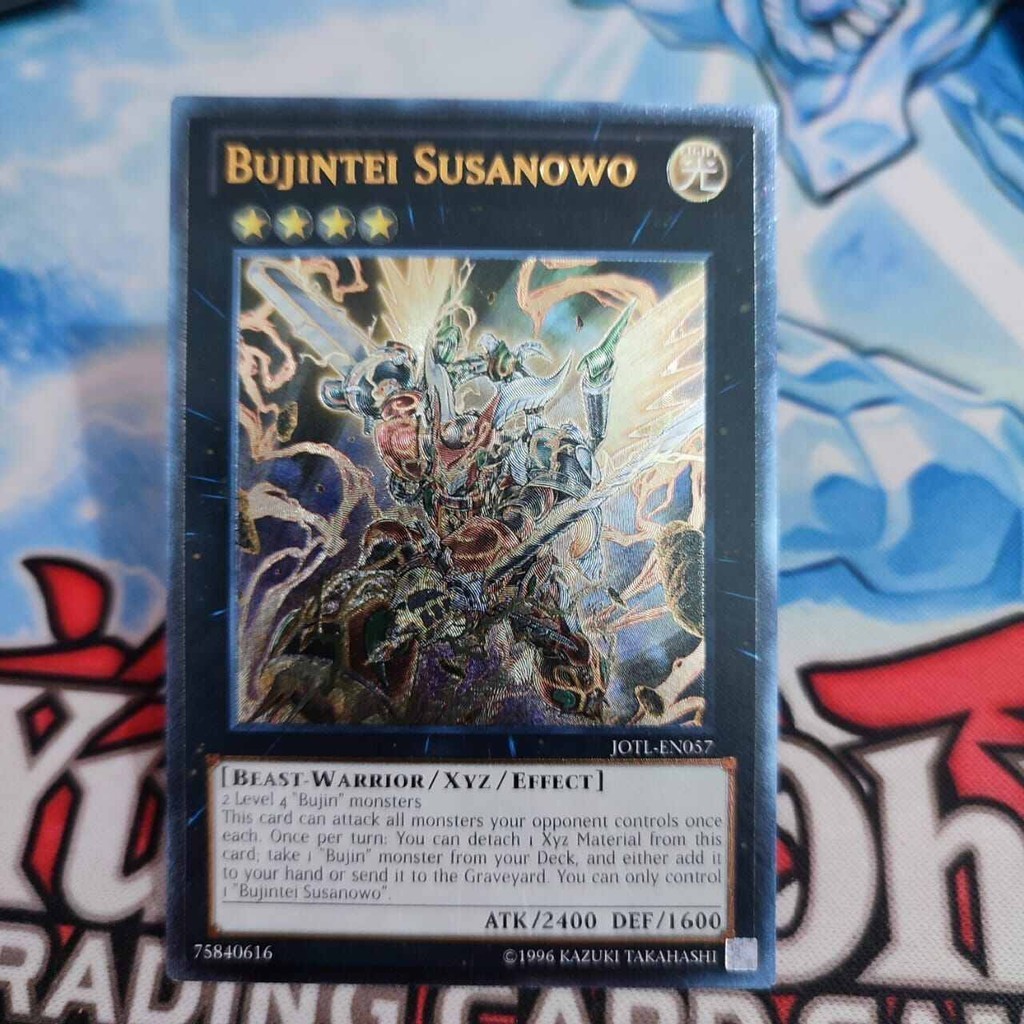 Jual yugioh bujintei susanowo JOTL ultimate rare original | Shopee ...