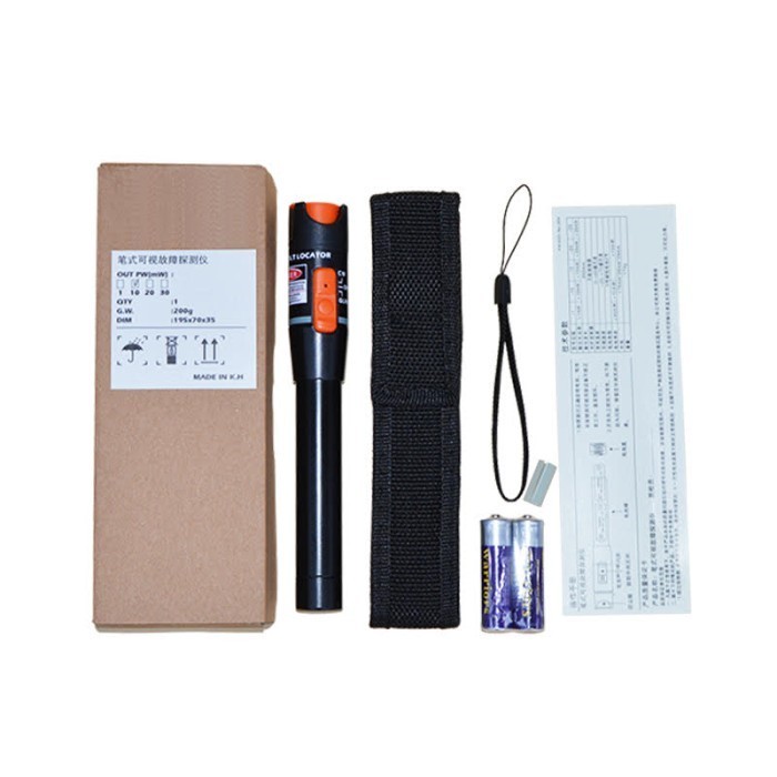 Jual VFL 10mW Senter Optik 10 mW Visual Fault Locator FO Fiber Optic ...