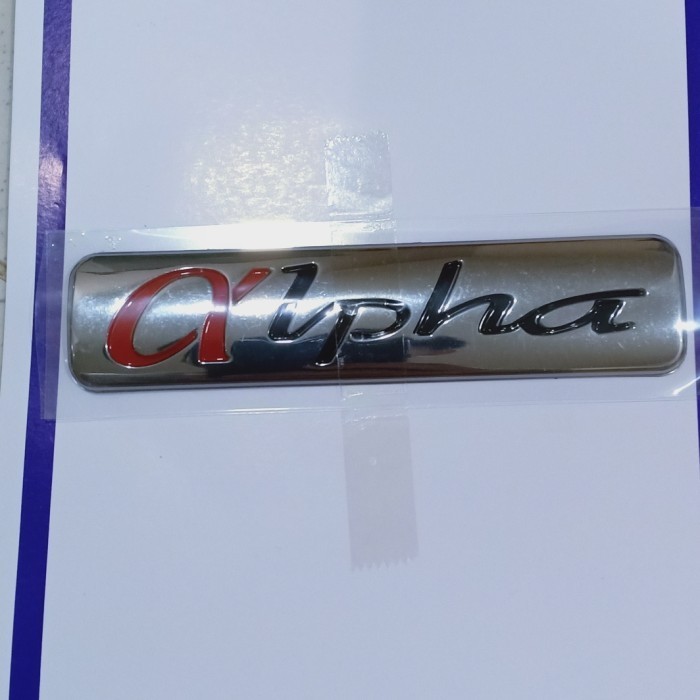 Jual Ready Emblem ALPHA suzuki XL7 | Shopee Indonesia